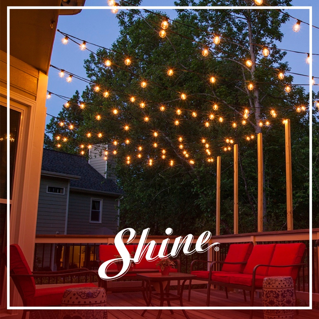Shine of Dallas Bistro Lights Transform Outdoor Spaces